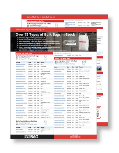 Download Our In-Stock Bulk Bag List